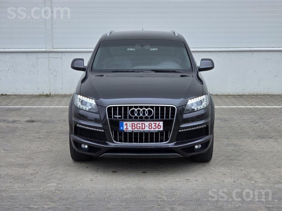 Melns Audi Q7 2012 Rīga, ar dzinēja tilpumu 3.00 L un nobraukumu 168 tūkst. km par 15500 €, foto 5 vietnē AUTOMOTO.COM.LV