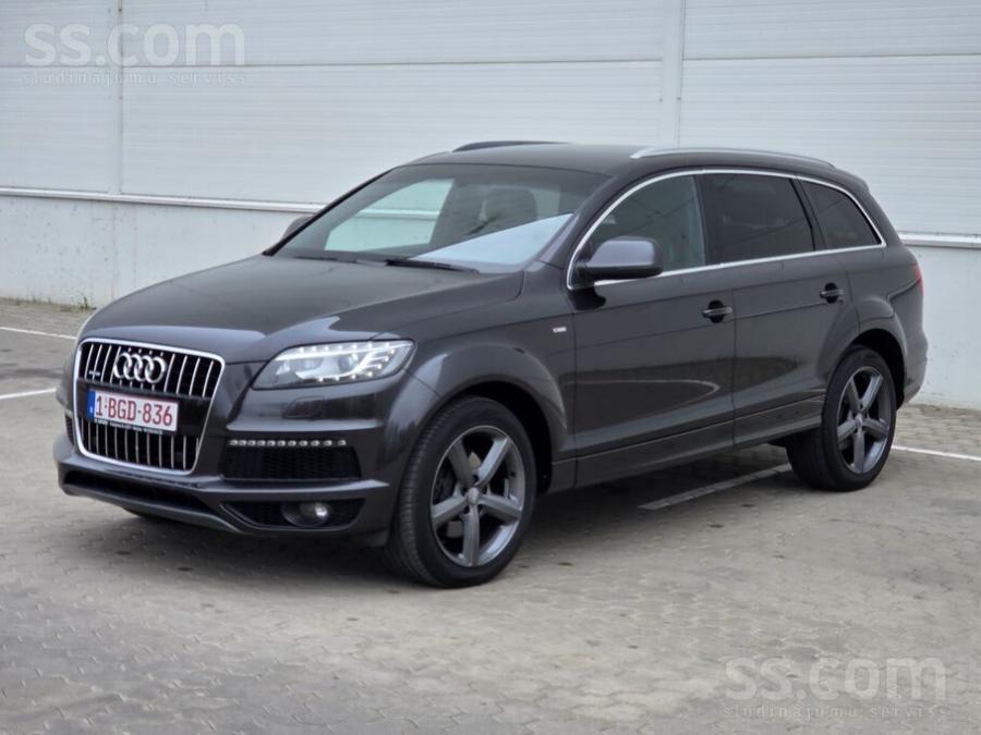 Melns Audi Q7 2012 Rīga, ar dzinēja tilpumu 3.00 L un nobraukumu 168 tūkst. km par 15500 €, foto 7 vietnē AUTOMOTO.COM.LV