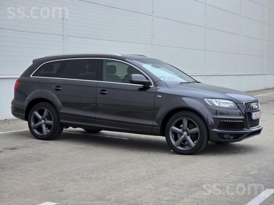 Melns Audi Q7 2012 Rīga, ar dzinēja tilpumu 3.00 L un nobraukumu 168 tūkst. km par 15500 €, foto 10 vietnē AUTOMOTO.COM.LV