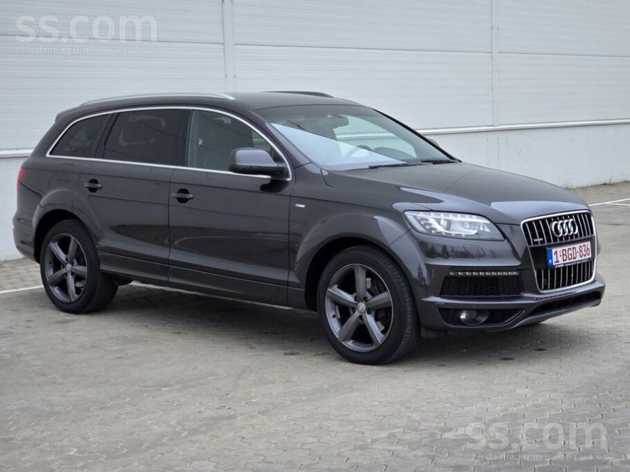 Melns Audi Q7 2012 Rīga, ar dzinēja tilpumu 3.00 L un nobraukumu 168 tūkst. km par 15500 €, foto 12 vietnē AUTOMOTO.COM.LV