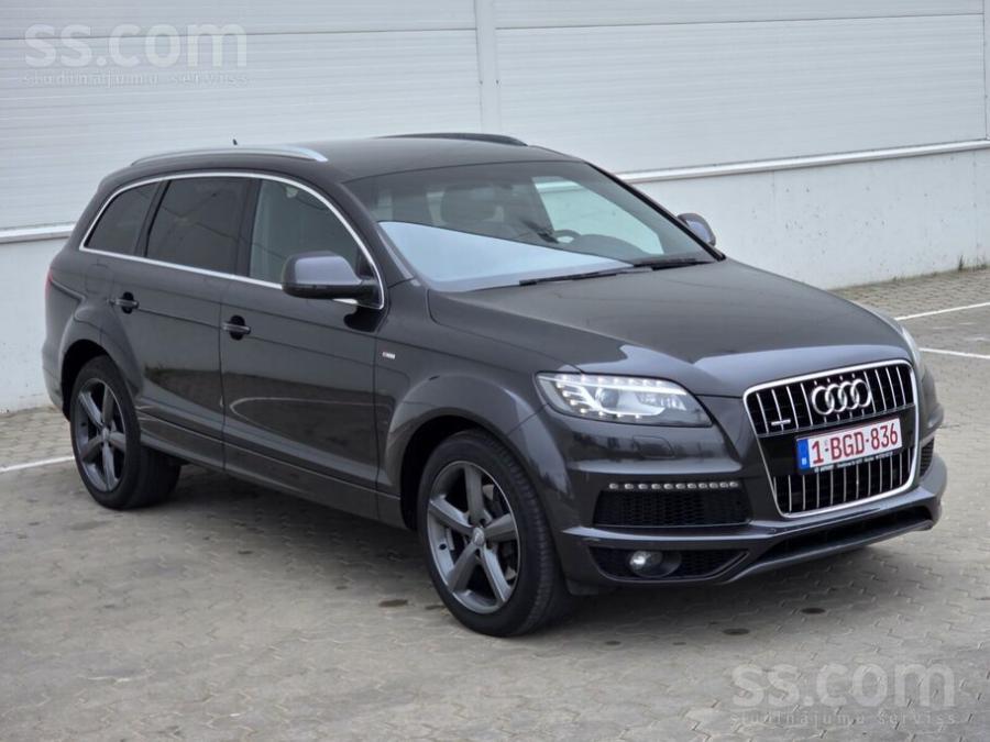 Melns Audi Q7 2012 Rīga, ar dzinēja tilpumu 3.00 L un nobraukumu 168 tūkst. km par 15500 €, foto 13 vietnē AUTOMOTO.COM.LV