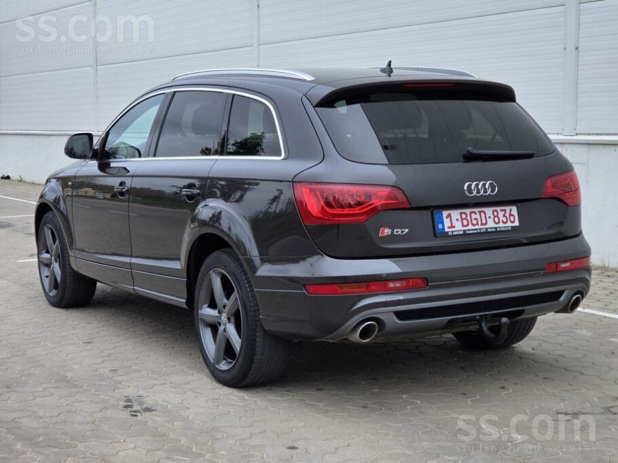Melns Audi Q7 2012 Rīga, ar dzinēja tilpumu 3.00 L un nobraukumu 168 tūkst. km par 15500 €, foto 17 vietnē AUTOMOTO.COM.LV