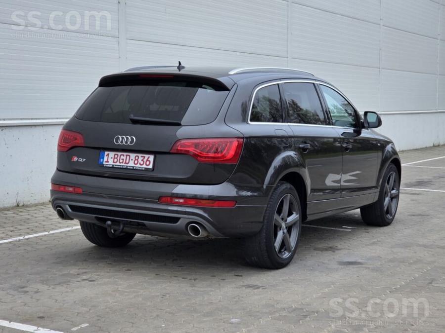 Melns Audi Q7 2012 Rīga, ar dzinēja tilpumu 3.00 L un nobraukumu 168 tūkst. km par 15500 €, foto 18 vietnē AUTOMOTO.COM.LV