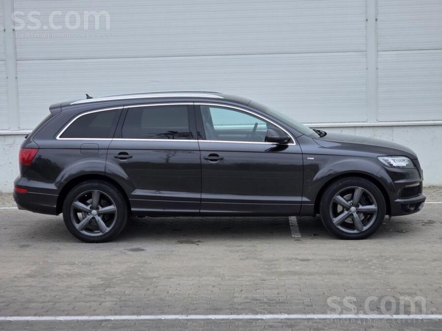 Melns Audi Q7 2012 Rīga, ar dzinēja tilpumu 3.00 L un nobraukumu 168 tūkst. km par 15500 €, foto 19 vietnē AUTOMOTO.COM.LV