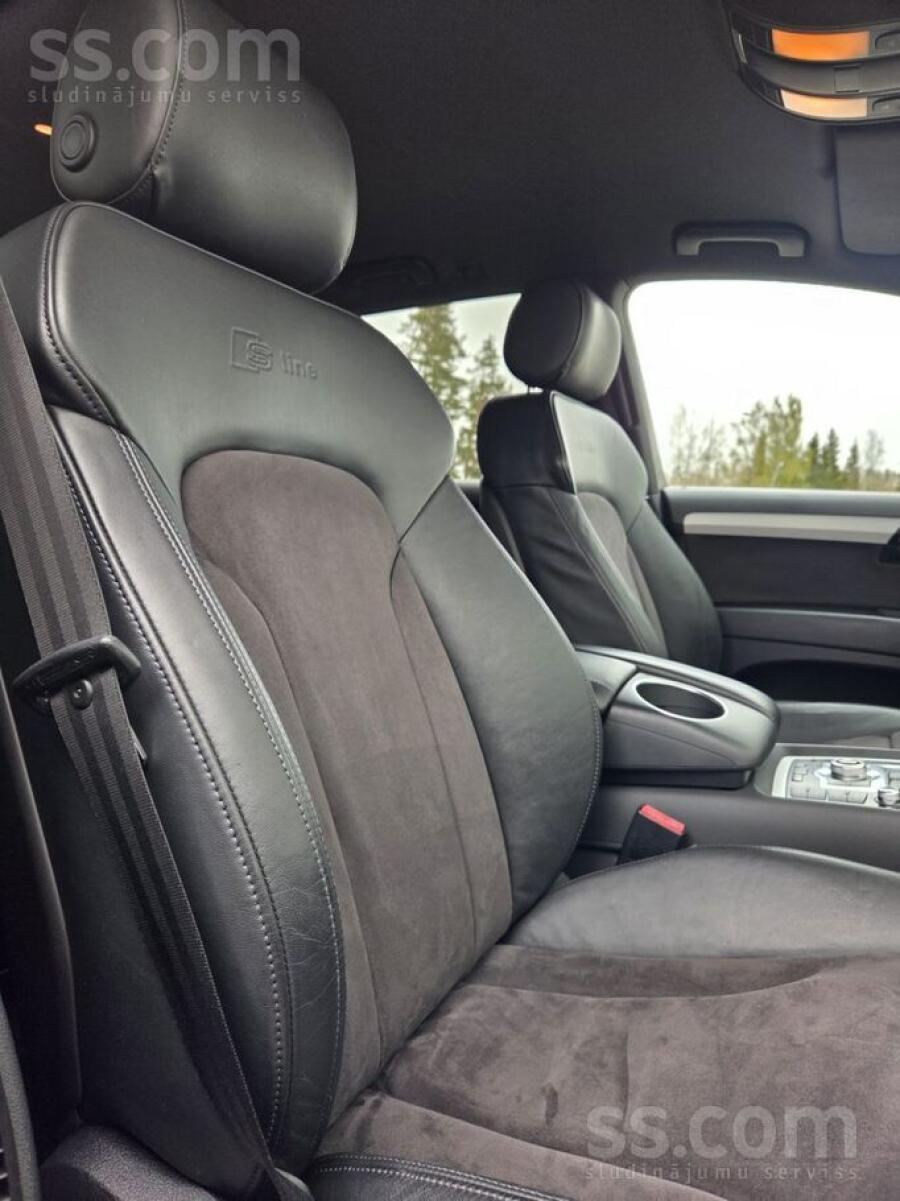 Melns Audi Q7 2012 Rīga, ar dzinēja tilpumu 3.00 L un nobraukumu 168 tūkst. km par 15500 €, foto 27 vietnē AUTOMOTO.COM.LV
