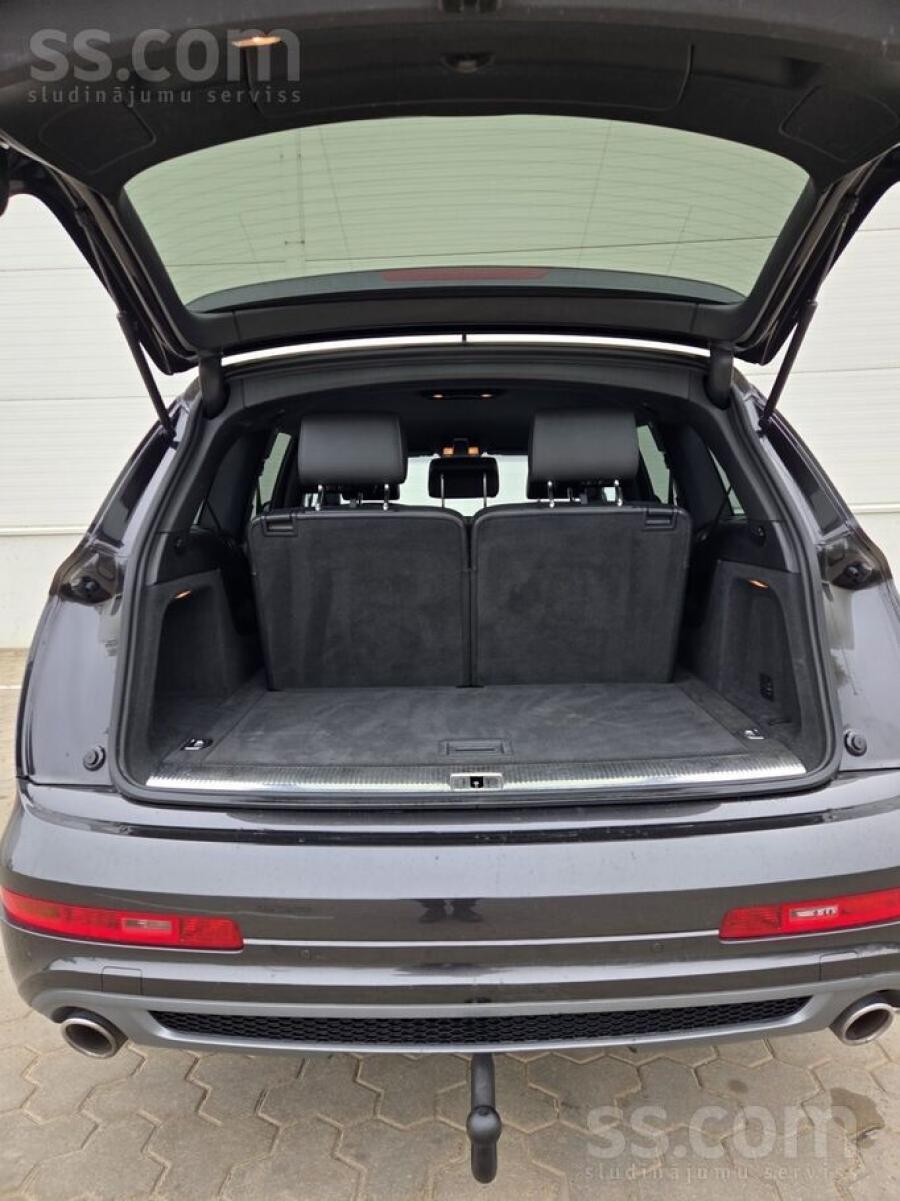 Melns Audi Q7 2012 Rīga, ar dzinēja tilpumu 3.00 L un nobraukumu 168 tūkst. km par 15500 €, foto 28 vietnē AUTOMOTO.COM.LV