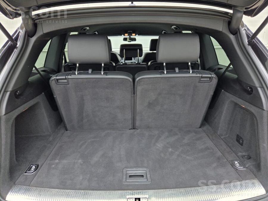 Melns Audi Q7 2012 Rīga, ar dzinēja tilpumu 3.00 L un nobraukumu 168 tūkst. km par 15500 €, foto 29 vietnē AUTOMOTO.COM.LV