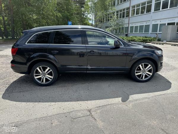 Black Audi Q7 2012 in Vilnius, with an engine capacity of 3.00 L and mileage of 189 thousand km for 6600 €, photo 6 on AUTOMOTO.COM.LV