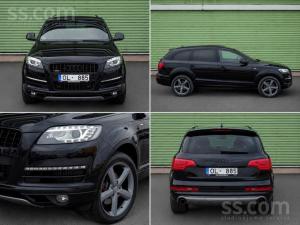 Melns Audi Q7 2012 Rīga, ar dzinēja tilpumu 3.00 L un nobraukumu 438 tūkst. km par 9900 €, foto 12 vietnē AUTOMOTO.COM.LV