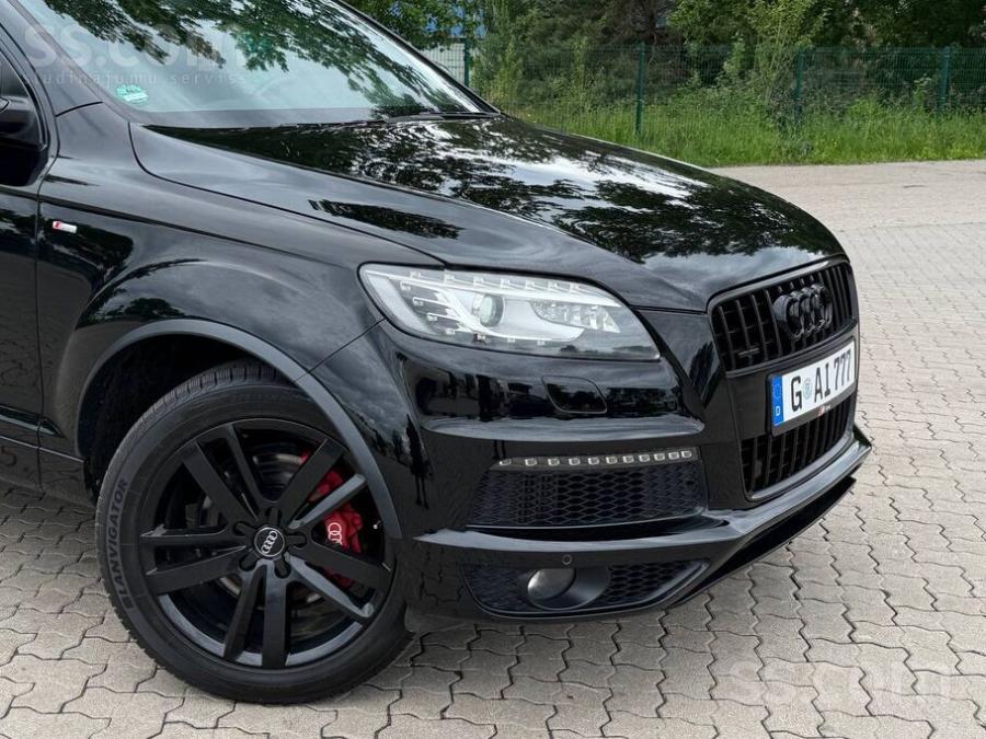 Melns Audi Q7 2012 Rīga, ar dzinēja tilpumu 3.00 L un nobraukumu 0 tūkst. km par 13900 €, foto 12 vietnē AUTOMOTO.COM.LV