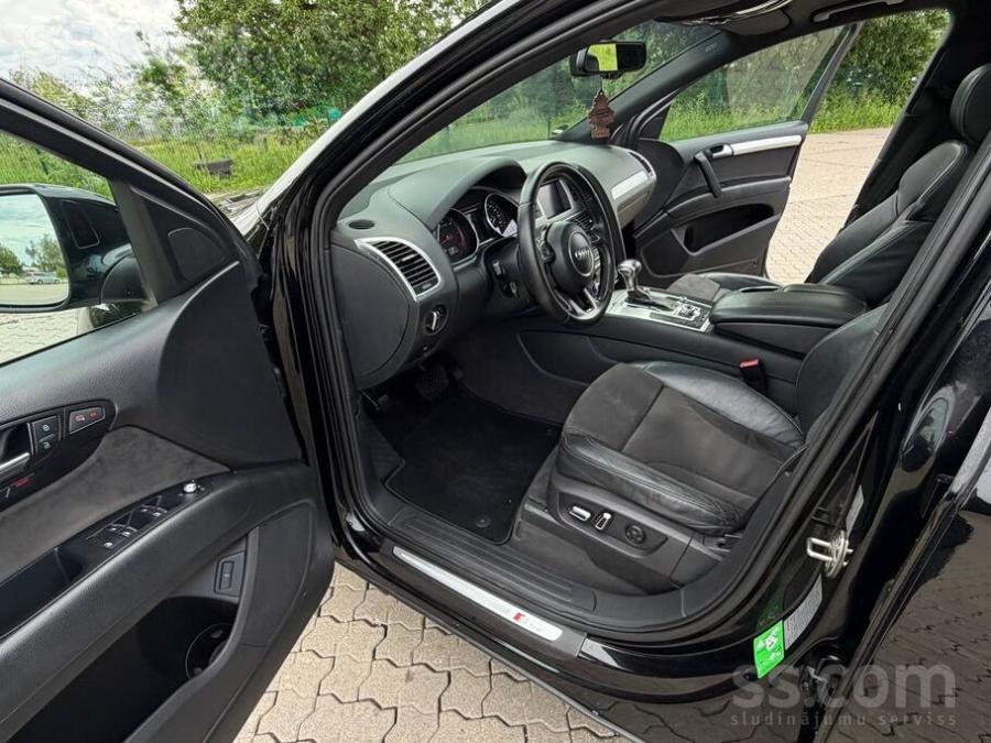 Melns Audi Q7 2012 Rīga, ar dzinēja tilpumu 3.00 L un nobraukumu 0 tūkst. km par 13900 €, foto 19 vietnē AUTOMOTO.COM.LV