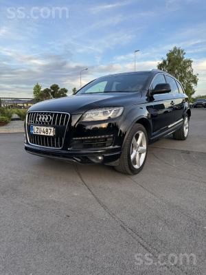 Melns Audi Q7 2012 Jelgava, ar dzinēja tilpumu 3.00 L un nobraukumu 370 tūkst. km par 9988 €, foto  vietnē AUTOMOTO.COM.LV