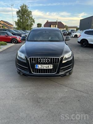 Melns Audi Q7 2012 Jelgava, ar dzinēja tilpumu 3.00 L un nobraukumu 370 tūkst. km par 9988 €, foto 3 vietnē AUTOMOTO.COM.LV