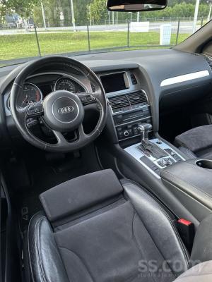 Melns Audi Q7 2012 Jelgava, ar dzinēja tilpumu 3.00 L un nobraukumu 370 tūkst. km par 9988 €, foto 12 vietnē AUTOMOTO.COM.LV