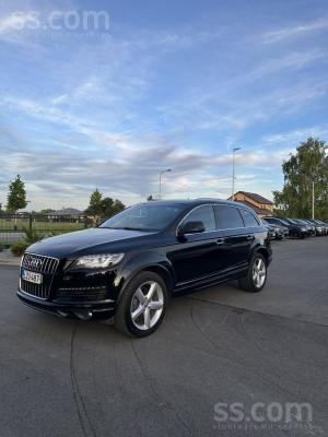 Melns Audi Q7 2012 Jelgava, ar dzinēja tilpumu 3.00 L un nobraukumu 370 tūkst. km par 9988 €, foto 14 vietnē AUTOMOTO.COM.LV