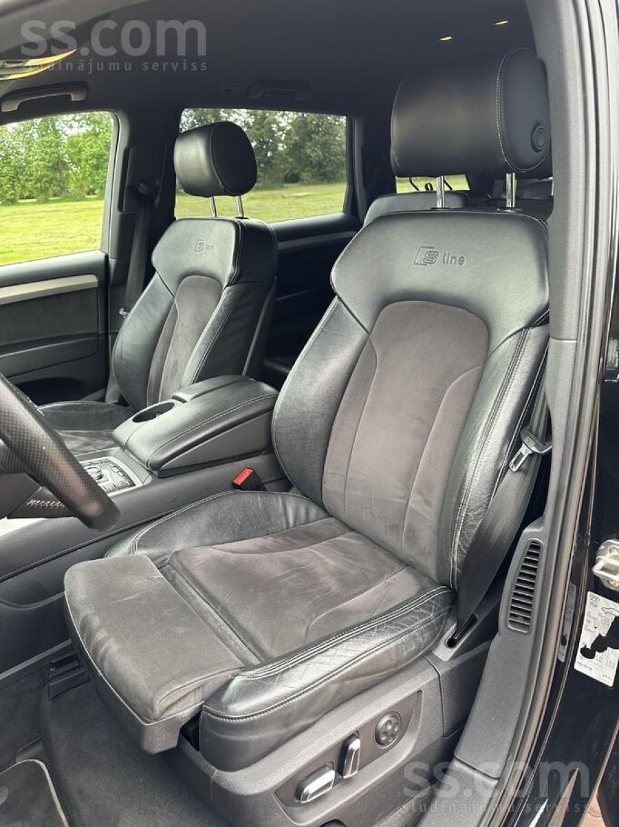 Melns Audi Q7 2012 Jelgava, ar dzinēja tilpumu 3.00 L un nobraukumu 370 tūkst. km par 9988 €, foto 19 vietnē AUTOMOTO.COM.LV