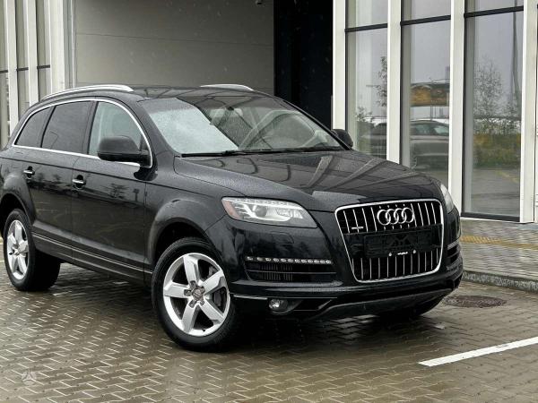 Melns Audi Q7 2012 Viļņa, ar dzinēja tilpumu 2.97 L un nobraukumu 301 tūkst. km par 10790 €, foto 7 vietnē AUTOMOTO.COM.LV