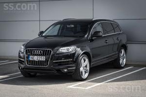Black Audi Q7 2012 in Riga, with an engine capacity of 3.00 L and mileage of 277 thousand km for 11990 €, photo  on AUTOMOTO.COM.LV