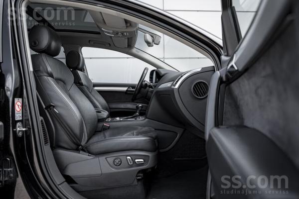 Melns Audi Q7 2012 Rīga, ar dzinēja tilpumu 3.00 L un nobraukumu 277 tūkst. km par 11990 €, foto 10 vietnē AUTOMOTO.COM.LV