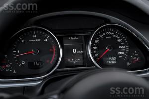 Black Audi Q7 2012 in Riga, with an engine capacity of 3.00 L and mileage of 277 thousand km for 11990 €, photo 18 on AUTOMOTO.COM.LV
