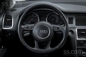 Black Audi Q7 2012 in Riga, with an engine capacity of 3.00 L and mileage of 277 thousand km for 11990 €, photo 21 on AUTOMOTO.COM.LV