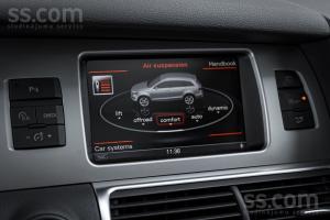 Black Audi Q7 2012 in Riga, with an engine capacity of 3.00 L and mileage of 277 thousand km for 11990 €, photo 26 on AUTOMOTO.COM.LV