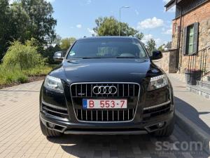 Melns Audi Q7 2012 Rēzekne, ar dzinēja tilpumu 3.00 L un nobraukumu 272 tūkst. km par 10990 €, foto  vietnē AUTOMOTO.COM.LV