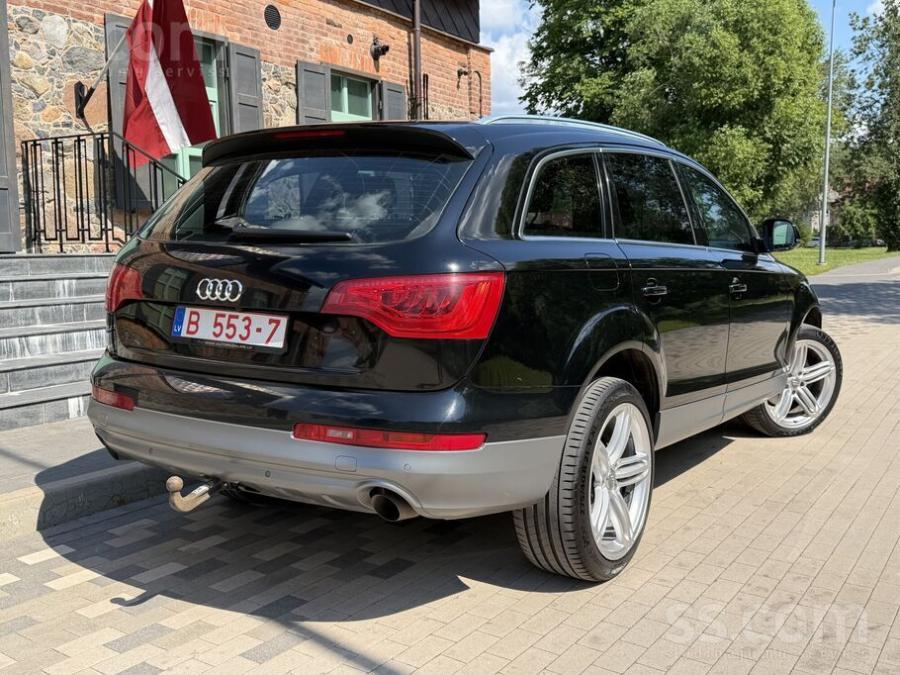 Melns Audi Q7 2012 Rēzekne, ar dzinēja tilpumu 3.00 L un nobraukumu 272 tūkst. km par 10990 €, foto 6 vietnē AUTOMOTO.COM.LV