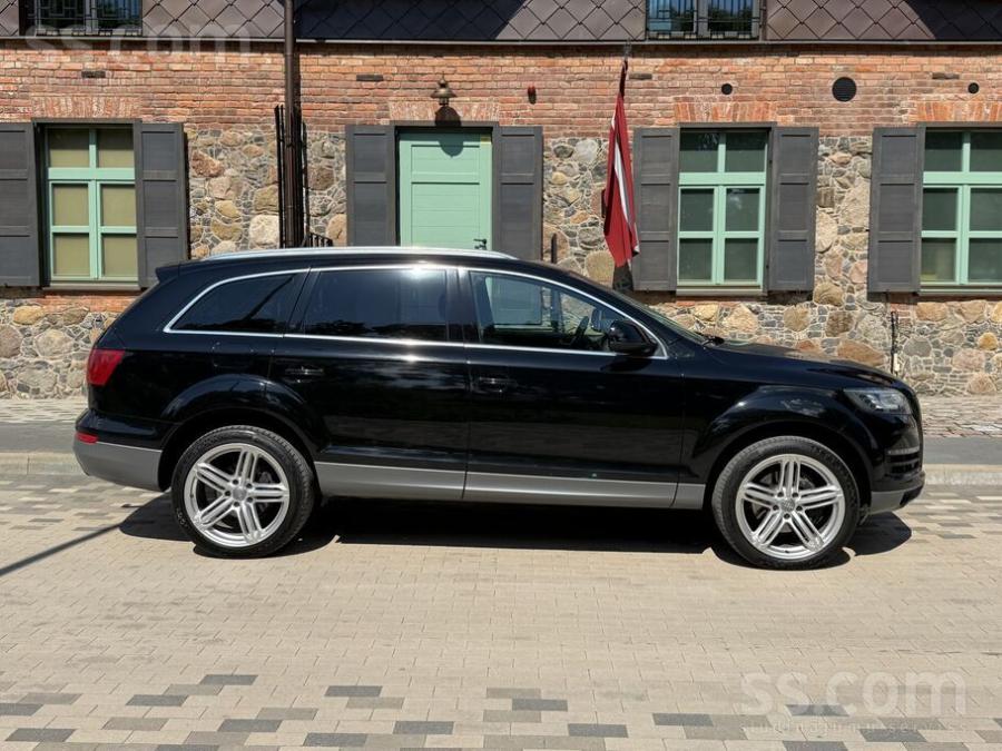 Melns Audi Q7 2012 Rēzekne, ar dzinēja tilpumu 3.00 L un nobraukumu 272 tūkst. km par 10990 €, foto 7 vietnē AUTOMOTO.COM.LV