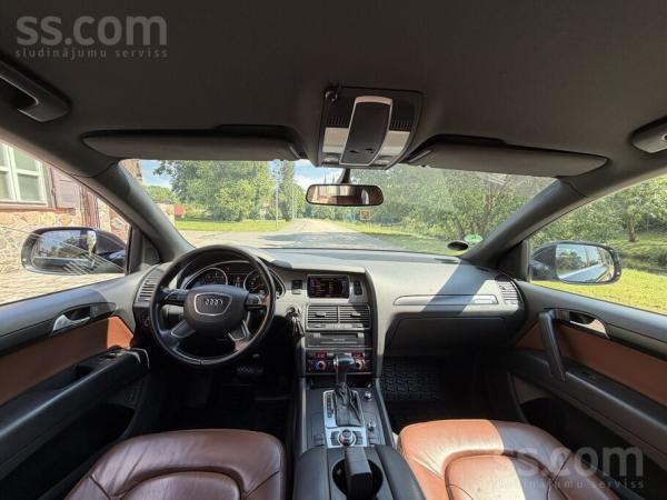 Black Audi Q7 2012 in Rezekne, with an engine capacity of 3.00 L and mileage of 272 thousand km for 10990 €, photo 7 on AUTOMOTO.COM.LV