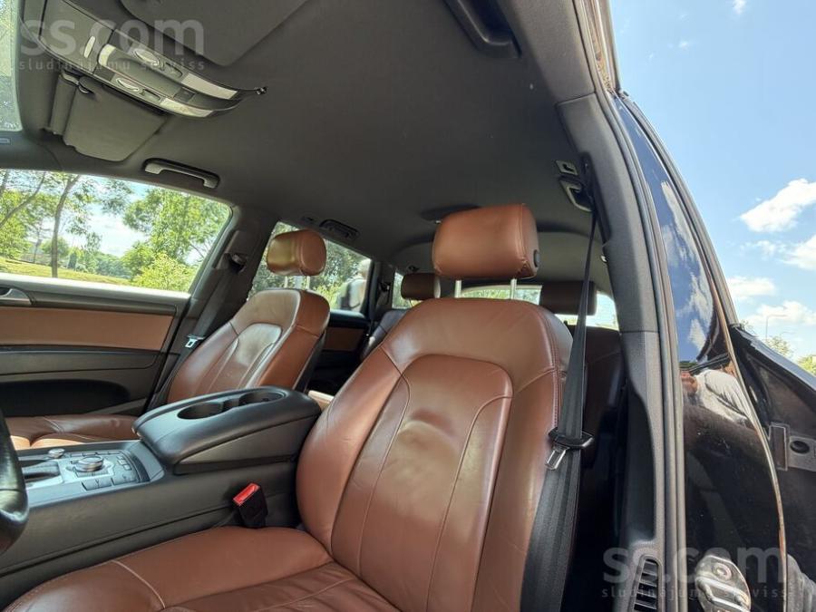 Melns Audi Q7 2012 Rēzekne, ar dzinēja tilpumu 3.00 L un nobraukumu 272 tūkst. km par 10990 €, foto 11 vietnē AUTOMOTO.COM.LV