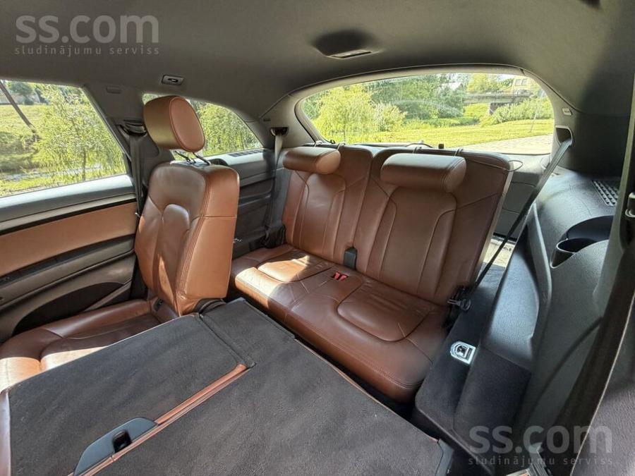 Melns Audi Q7 2012 Rēzekne, ar dzinēja tilpumu 3.00 L un nobraukumu 272 tūkst. km par 10990 €, foto 13 vietnē AUTOMOTO.COM.LV