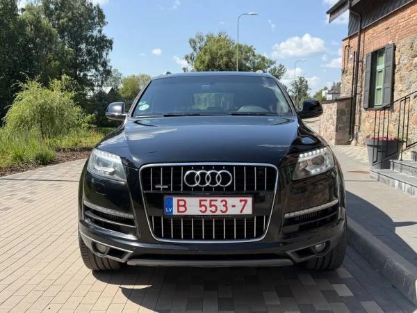 Melns Audi Q7 2012 Rēzekne, ar dzinēja tilpumu 3.00 L un nobraukumu 272 tūkst. km par 10990 €, foto 1 vietnē AUTOMOTO.COM.LV