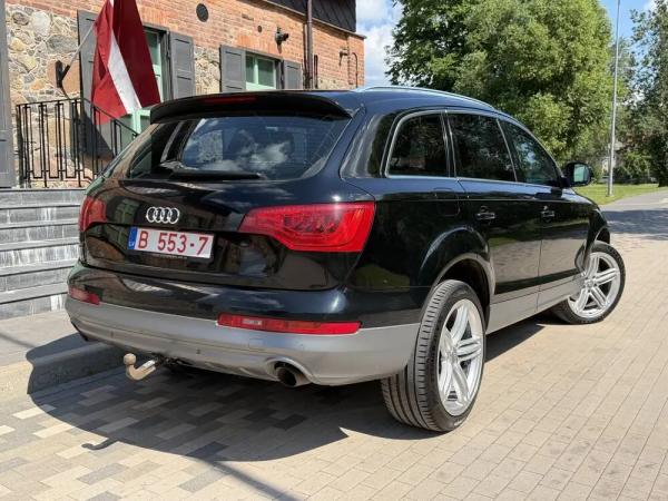 Melns Audi Q7 2012 Rēzekne, ar dzinēja tilpumu 3.00 L un nobraukumu 272 tūkst. km par 10990 €, foto 5 vietnē AUTOMOTO.COM.LV