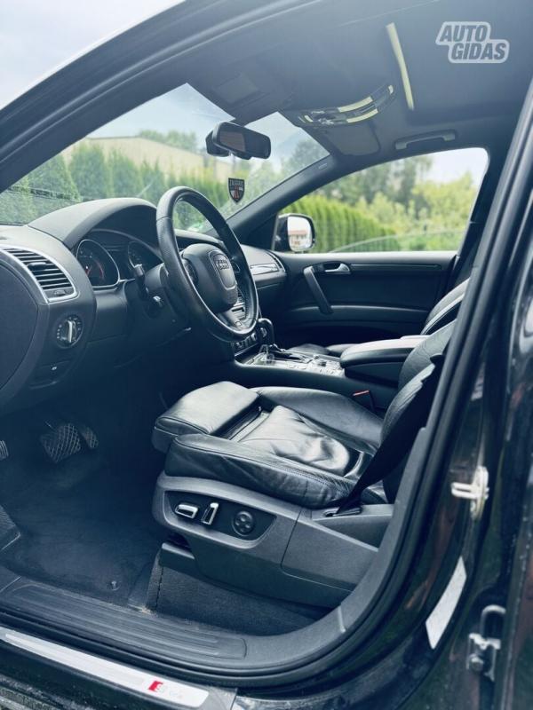 Melns Audi Q7 2012 Šalčininkai, ar dzinēja tilpumu 3.00 L un nobraukumu 350 tūkst. km par 12500 €, foto 8 vietnē AUTOMOTO.COM.LV