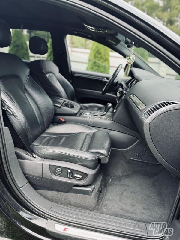Melns Audi Q7 2012 Šalčininkai, ar dzinēja tilpumu 3.00 L un nobraukumu 350 tūkst. km par 12500 €, foto 9 vietnē AUTOMOTO.COM.LV