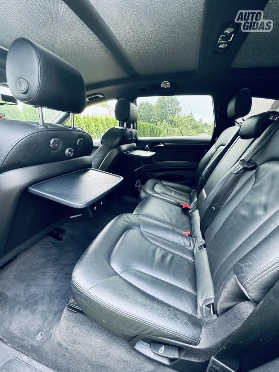 Black Audi Q7 2012 in Salcininkai, with an engine capacity of 3.00 L and mileage of 350 thousand km for 12500 €, photo 11 on AUTOMOTO.COM.LV