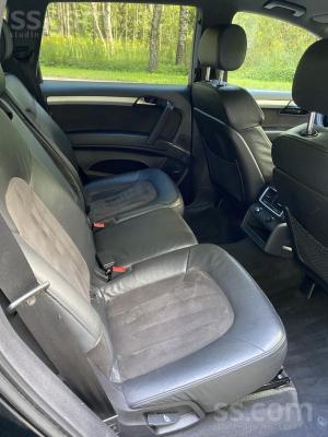Black Audi Q7 2012 in Riga, with an engine capacity of 3.00 L and mileage of 0 thousand km for 12990 €, photo 9 on AUTOMOTO.COM.LV