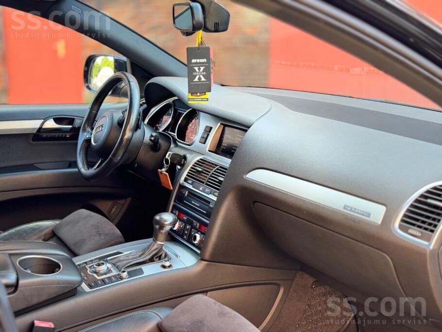 Черный Ауди Ку 7 2012 в Лиепая, объемом двигателя 3.00 л и пробегом 263 тыс. км за 15000 €, фото 10 на AUTOMOTO.COM.LV
