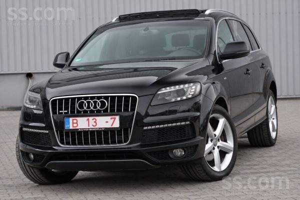 Audi Q7 2012 in Tukums on AUTOMOTO.COM.LV Black Audi Q7 2012 in Tukums, with an engine capacity of 3.00 L and mileage of 272 thousand km for 12500 €, photo 3 on AUTOMOTO.COM.LV