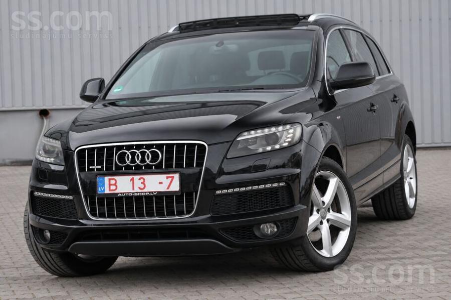Melns Audi Q7 2012 Tukums, ar dzinēja tilpumu 3.00 L un nobraukumu 272 tūkst. km par 12500 €, foto 3 vietnē AUTOMOTO.COM.LV