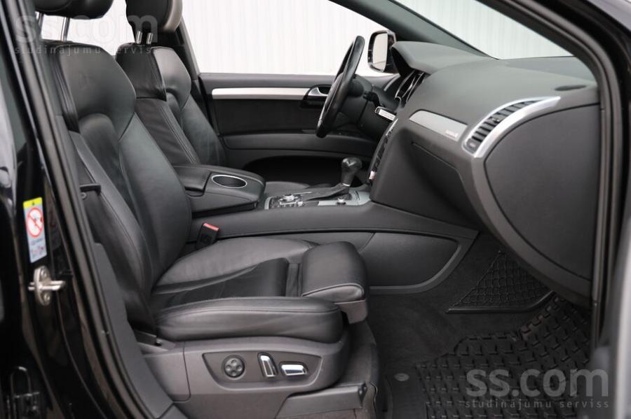 Melns Audi Q7 2012 Tukums, ar dzinēja tilpumu 3.00 L un nobraukumu 272 tūkst. km par 12500 €, foto 6 vietnē AUTOMOTO.COM.LV