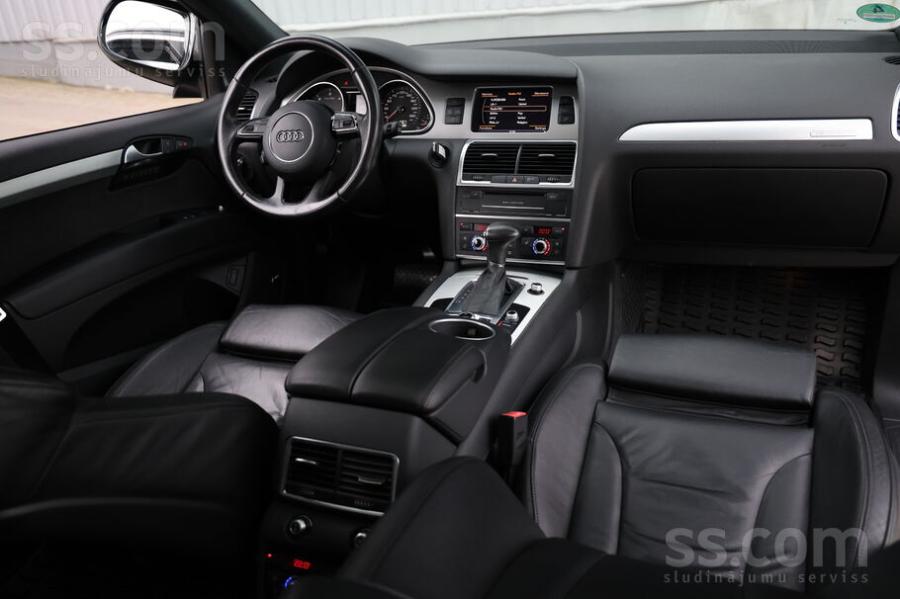 Melns Audi Q7 2012 Tukums, ar dzinēja tilpumu 3.00 L un nobraukumu 272 tūkst. km par 12500 €, foto 7 vietnē AUTOMOTO.COM.LV