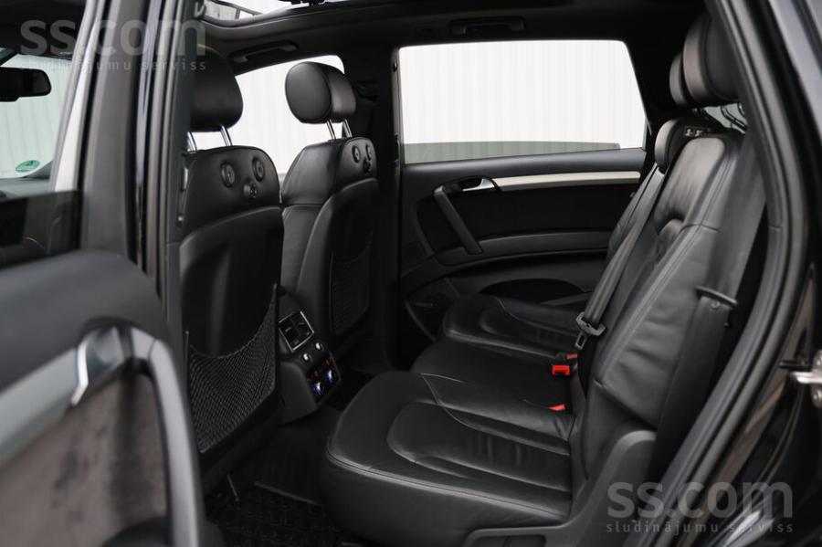 Melns Audi Q7 2012 Tukums, ar dzinēja tilpumu 3.00 L un nobraukumu 272 tūkst. km par 12500 €, foto 13 vietnē AUTOMOTO.COM.LV