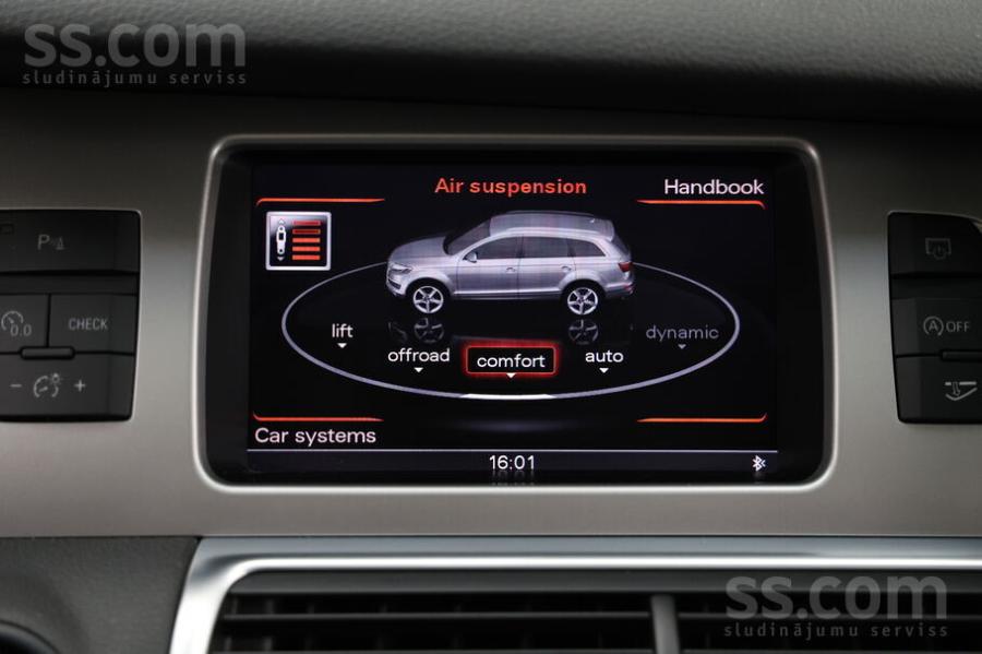 Melns Audi Q7 2012 Tukums, ar dzinēja tilpumu 3.00 L un nobraukumu 272 tūkst. km par 12500 €, foto 22 vietnē AUTOMOTO.COM.LV
