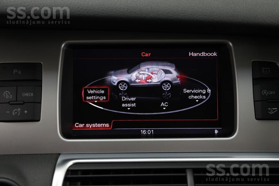 Melns Audi Q7 2012 Tukums, ar dzinēja tilpumu 3.00 L un nobraukumu 272 tūkst. km par 12500 €, foto 23 vietnē AUTOMOTO.COM.LV