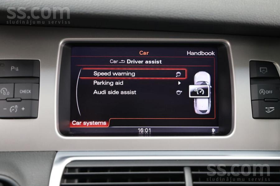 Melns Audi Q7 2012 Tukums, ar dzinēja tilpumu 3.00 L un nobraukumu 272 tūkst. km par 12500 €, foto 24 vietnē AUTOMOTO.COM.LV