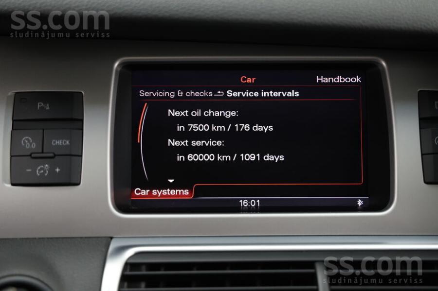 Melns Audi Q7 2012 Tukums, ar dzinēja tilpumu 3.00 L un nobraukumu 272 tūkst. km par 12500 €, foto 25 vietnē AUTOMOTO.COM.LV