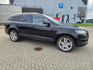 Melns Audi Q7 2012 Rīga, ar dzinēja tilpumu 3.00 L un nobraukumu 235 tūkst. km par 11590 €, foto 4 vietnē AUTOMOTO.COM.LV