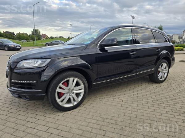 Melns Audi Q7 2012 Rīga, ar dzinēja tilpumu 3.00 L un nobraukumu 235 tūkst. km par 11590 €, foto 11 vietnē AUTOMOTO.COM.LV